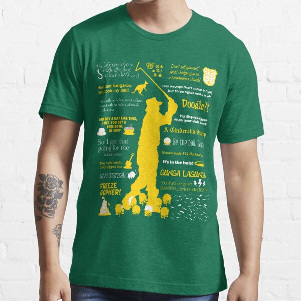 "Caddyshack: The Quotes" T-shirt for Sale by LouisMaximus | Redbubble ...
