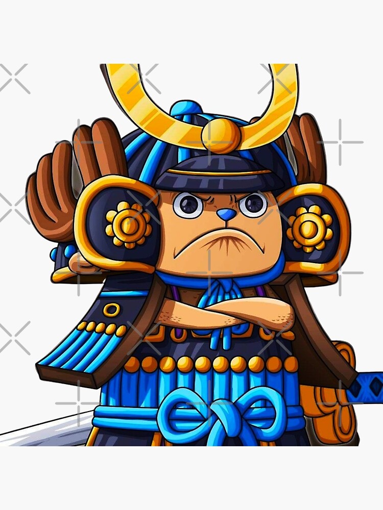 "CHOPPER SAMURAI" Sticker for Sale by Otaku-Area | Redbubble