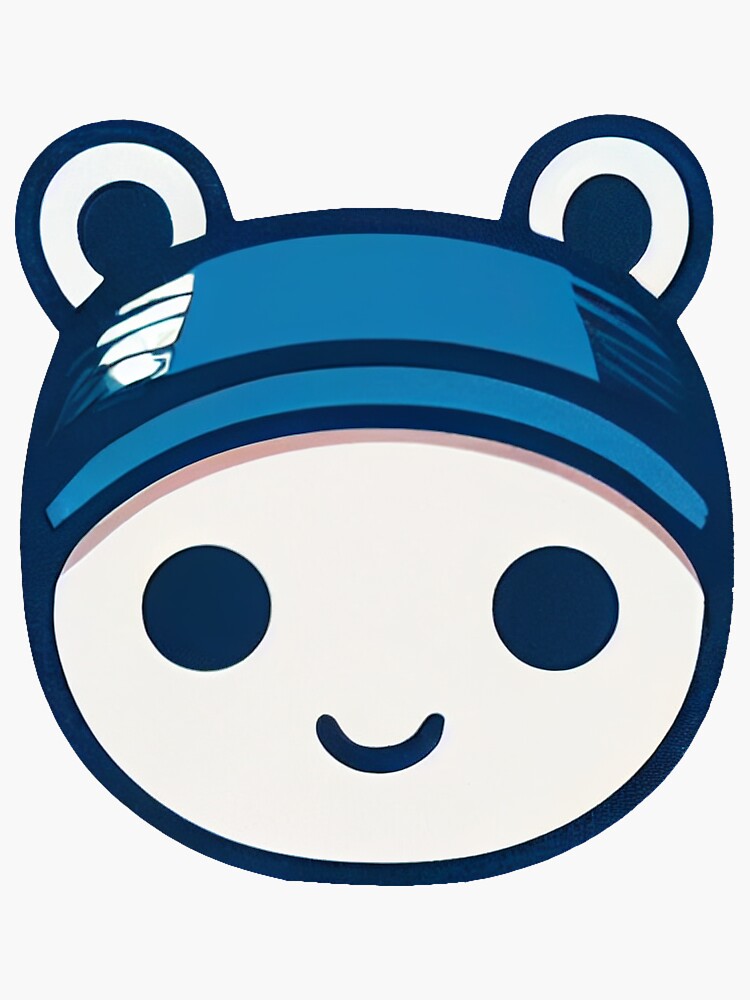 "Happy tiny humanoid robot face" Sticker for Sale by CutePlanetEarth ...