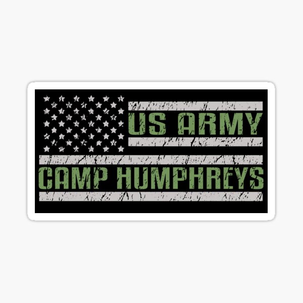 "Camp Humphreys US Army Military Installation #2594" Sticker for Sale ...