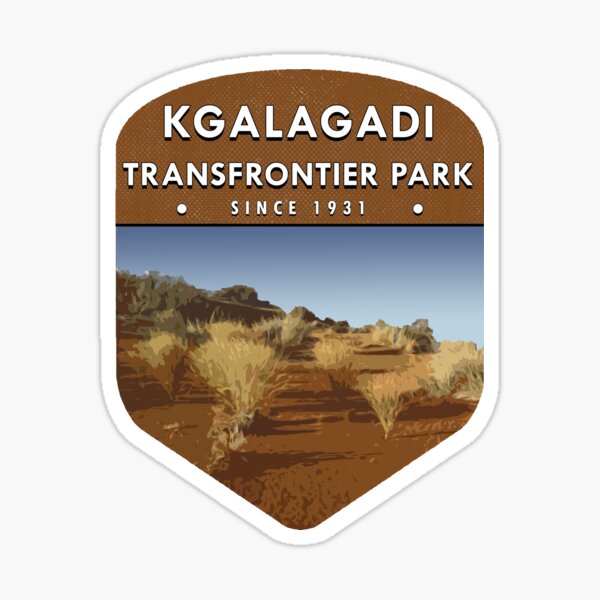 "Kgalagadi Transfrontier Park" Sticker for Sale by tysonK | Redbubble