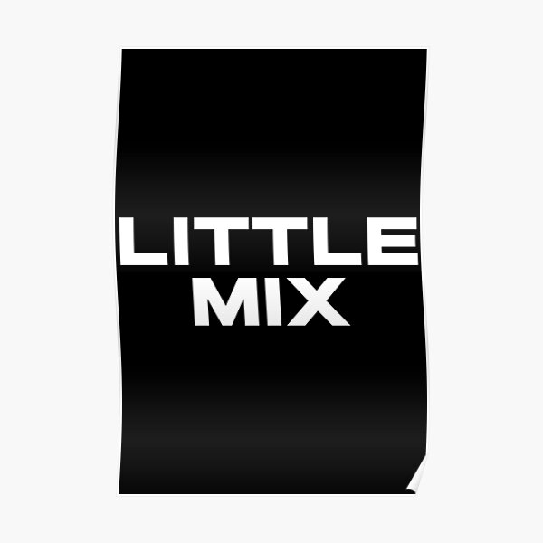 "Little Mix Merch Little Mix Logo" Poster for Sale by RayessAya | Redbubble