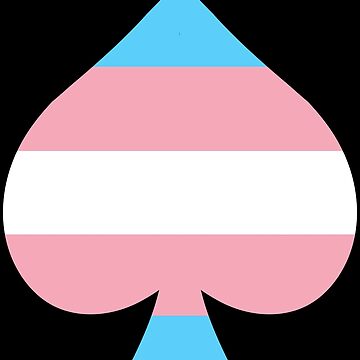 "Spade - Trans" Art Board Print for Sale by Draikinator | Redbubble
