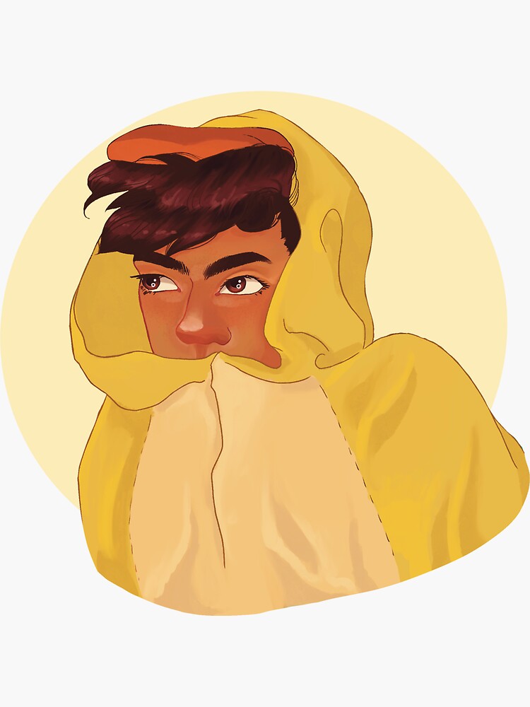 "Skeppy in a duck onesie" Sticker for Sale by SirrCici | Redbubble