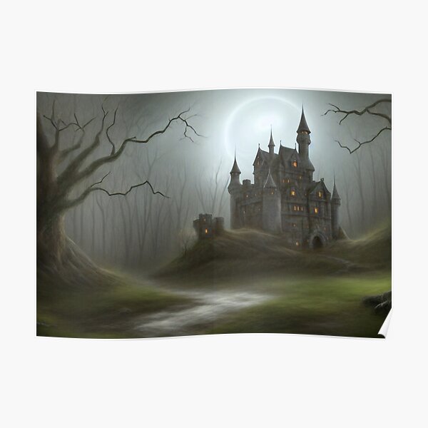 "Castle Ravenloft" Poster for Sale by Indetermin-Art | Redbubble