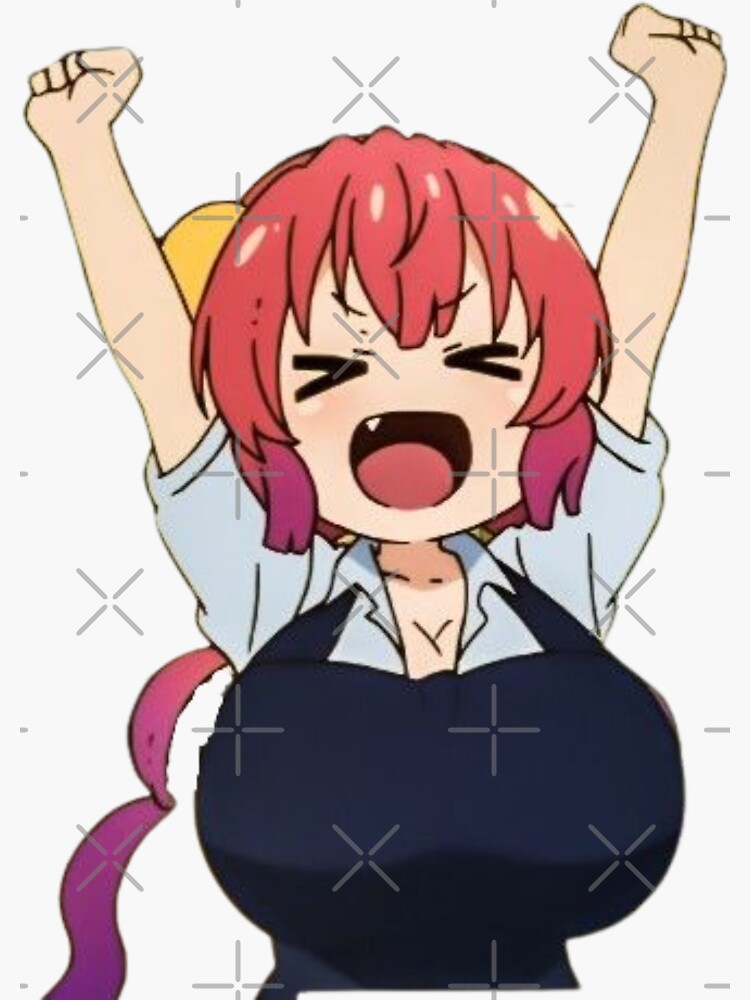 "ilulu" Sticker for Sale by Otaku-Area | Redbubble