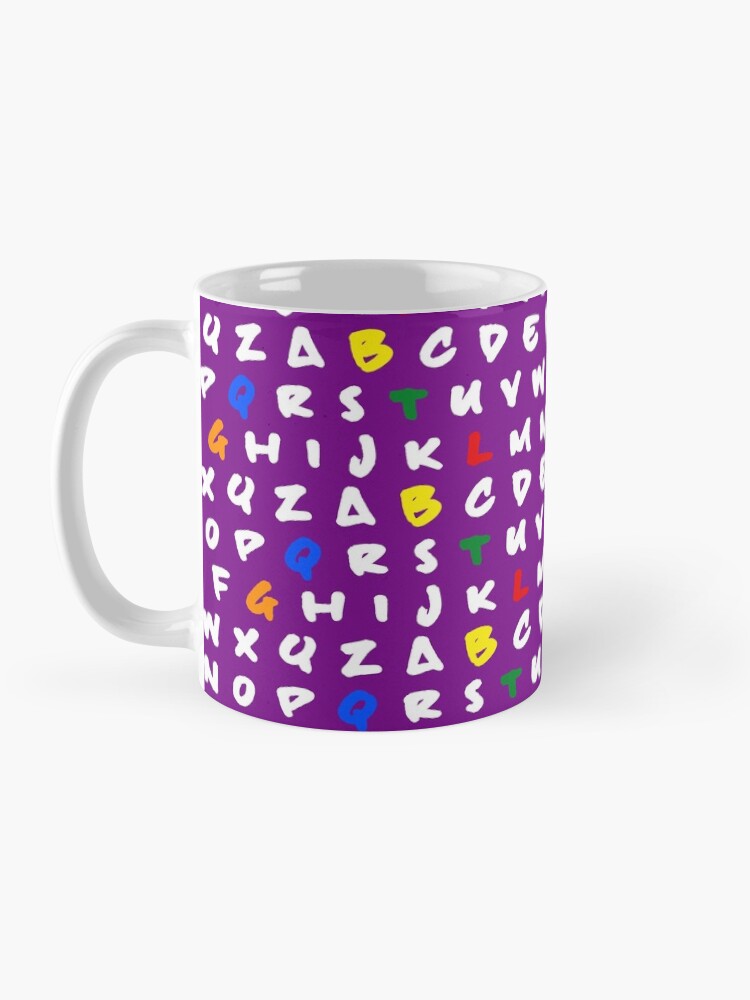 "Abc's purple!" Coffee Mug for Sale by gasponce | Redbubble