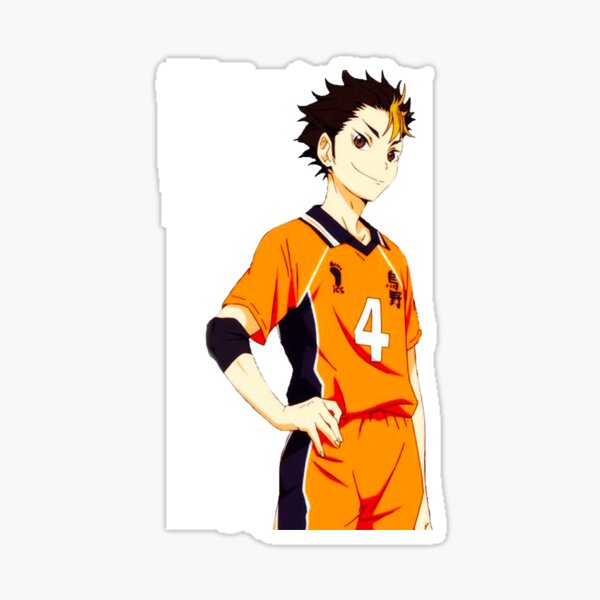 "Nishinoya" Sticker for Sale by SatourHM | Redbubble