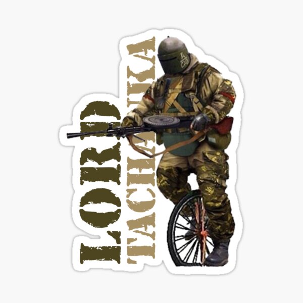"LORD TACHANKA " Sticker for Sale by MugsandNovelty | Redbubble