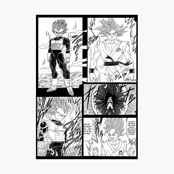 "Dragon Ball Super Manga Panels" Photographic Print for Sale by ...