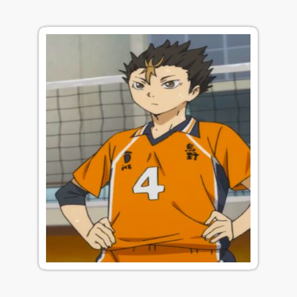 "Nishinoya" Sticker for Sale by SatourHM | Redbubble