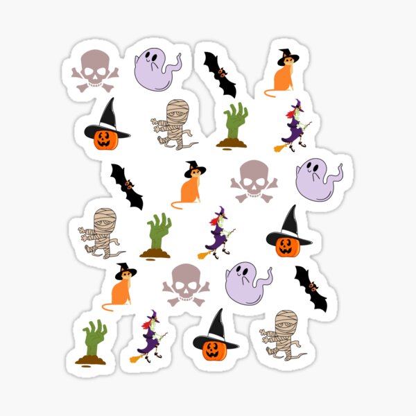 "cute horror" Sticker for Sale by texta-designs | Redbubble