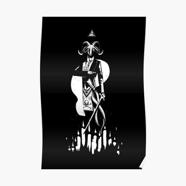 "Archgoat Summoning" Poster for Sale by skullssociety | Redbubble