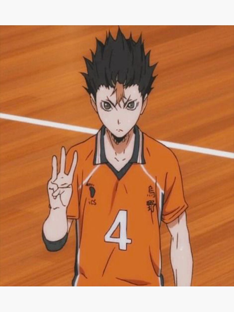 "Nishinoya" Sticker for Sale by SatourHM | Redbubble