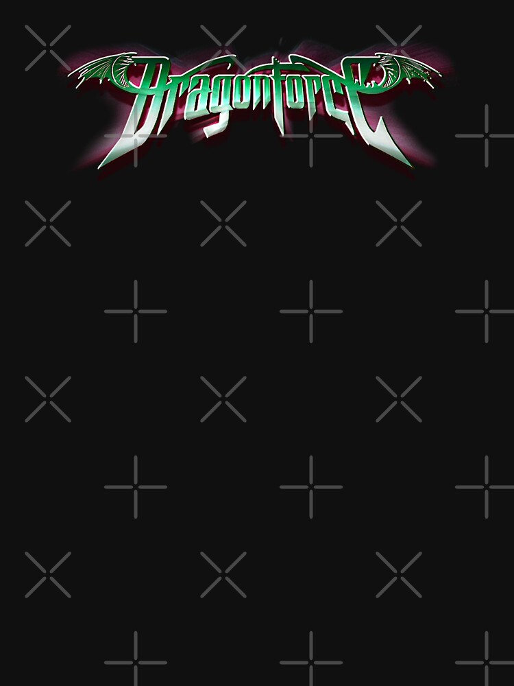 "Dragon Force Logo" T-shirt for Sale by alice-vam | Redbubble | valley ...
