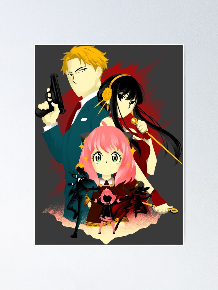 "Forger Family Squad - Spy X Family" Poster for Sale by AmandaWooko ...
