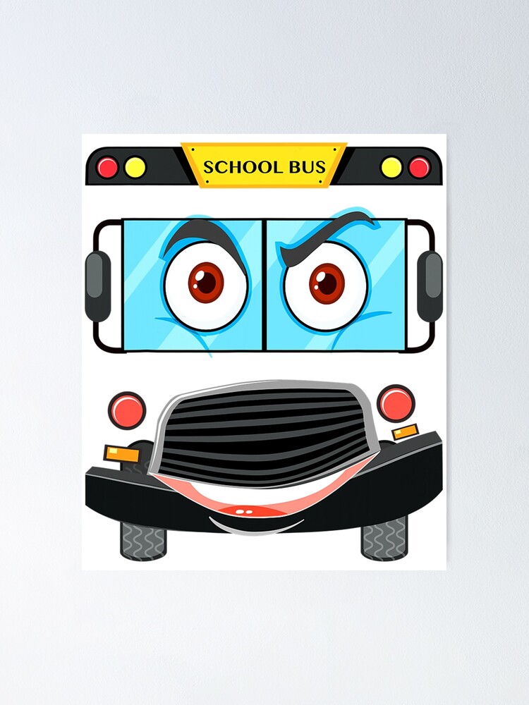 "School Bus Costume Funny Yellow School Bus Driver" Poster for Sale by ...