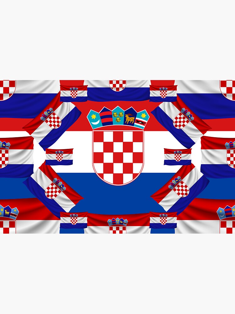 "Croatia Flag" Sticker for Sale by Cozwins | Redbubble