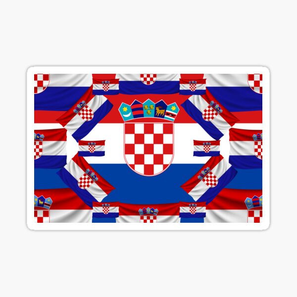 "Croatia Flag" Sticker for Sale by Cozwins | Redbubble