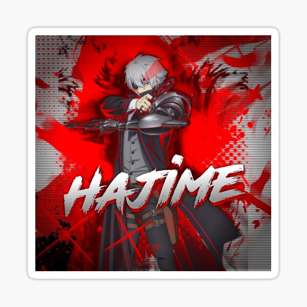 "Hajime Nagumo - Arifureta Shokugyou" Sticker for Sale by Obbadsimo ...