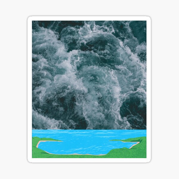 "Ocean of opportunity" Sticker for Sale by Reality2435 | Redbubble