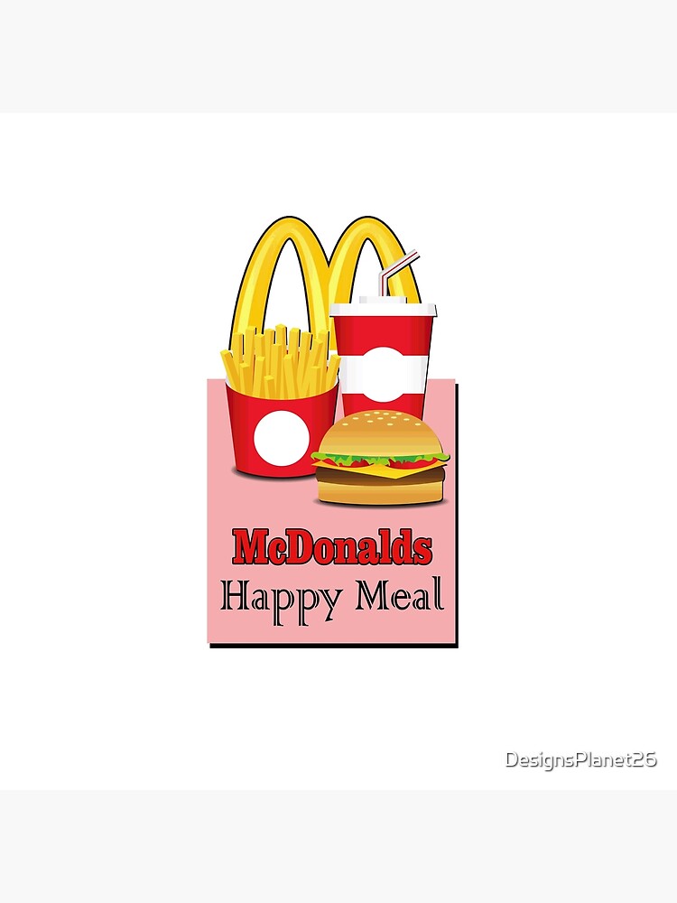 "Mcdonalds Happy Meal" Poster for Sale by DesignsPlanet26 | Redbubble