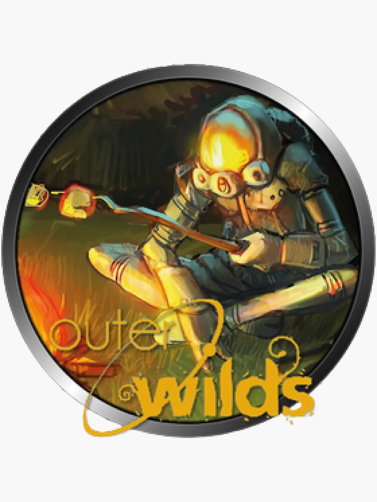 "Riebeck Outer Wilds 2" Sticker for Sale by beastdrawning | Redbubble