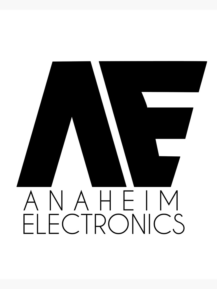 "Anaheim Electronics" Poster for Sale by Fernando Monte | Redbubble