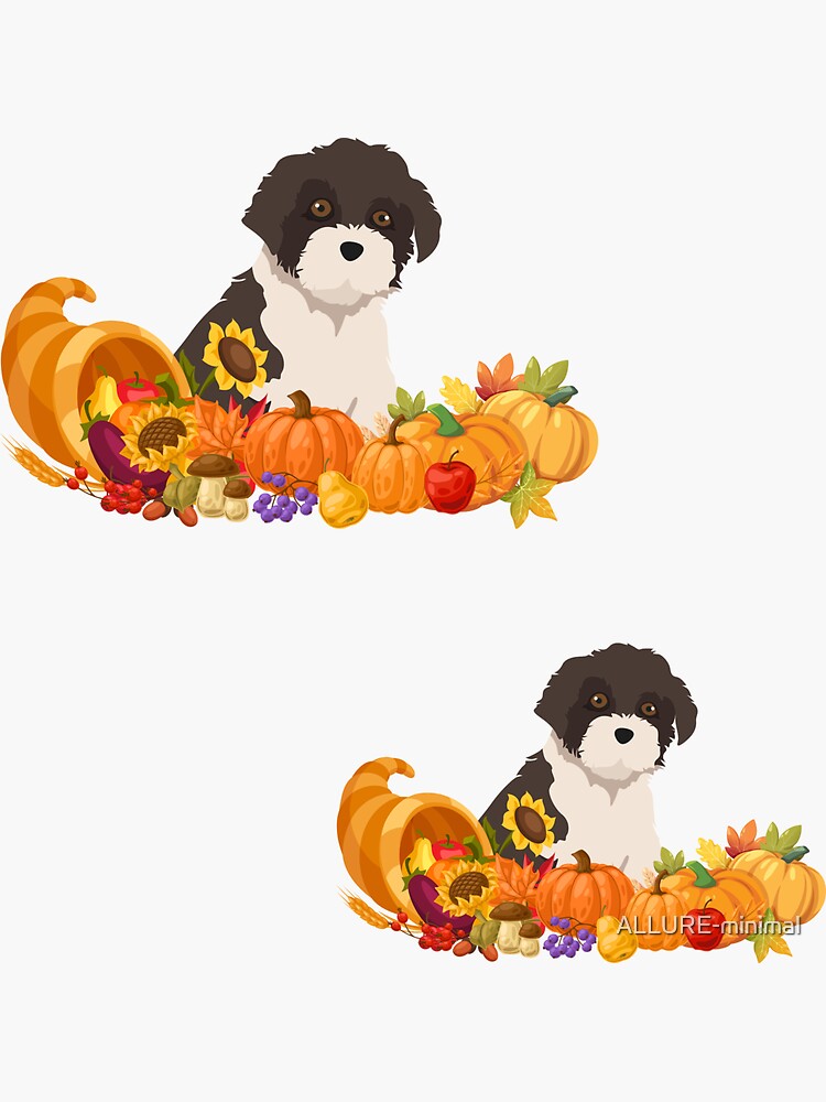 "Labradoodle Thanksgiving Sweater - Labradoodle Ugly Sweater style ...