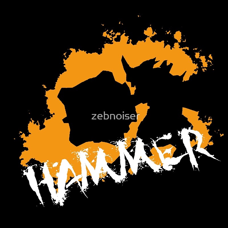"MH4U Hammer (CLASS SERIES)" by zebnoiser | Redbubble
