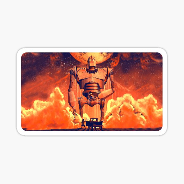 "Iron Giant" Sticker for Sale by Iron-Giant | Redbubble