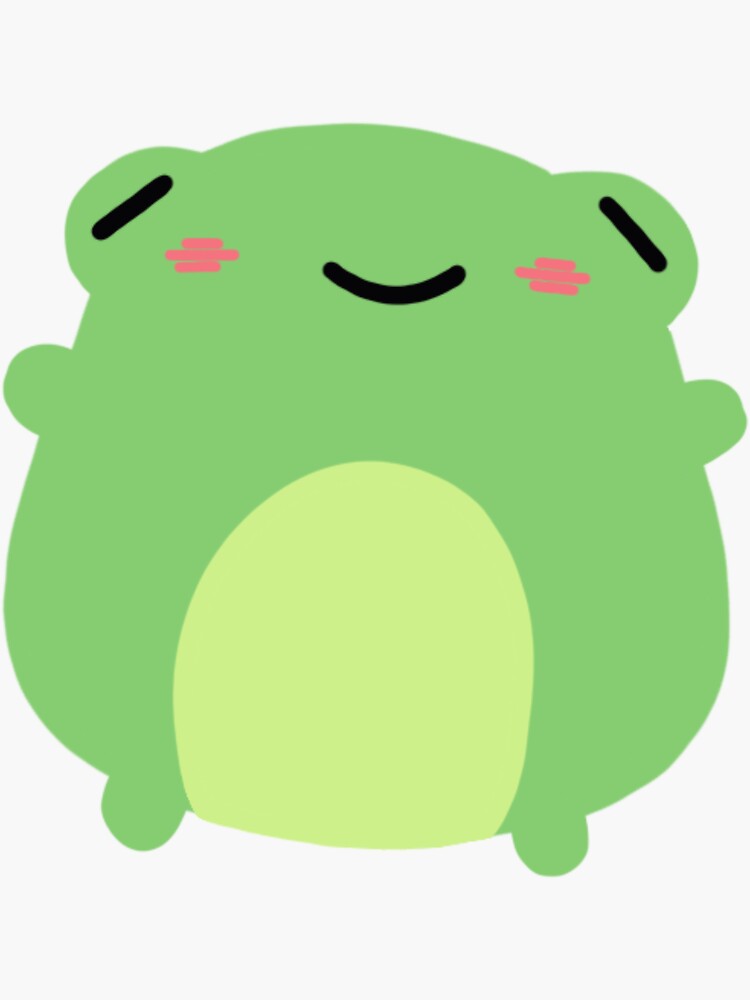 "Sleeping Frog" Sticker for Sale by tiaelisabeth | Redbubble