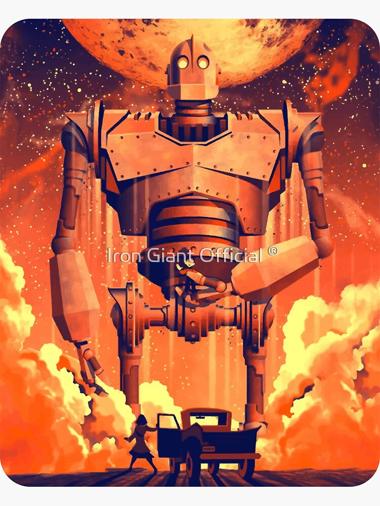 "Iron Giant" Sticker for Sale by Iron-Giant | Redbubble