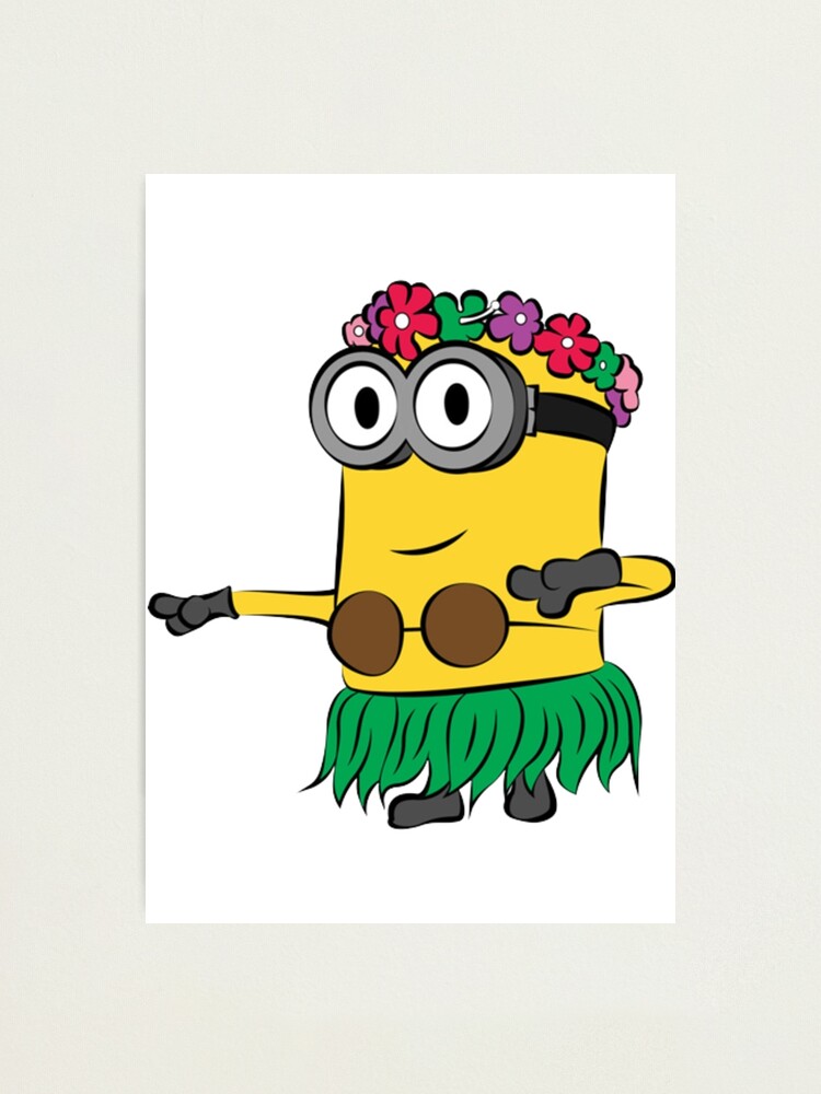 "Minion hula dancer" Photographic Print for Sale by Alxcreations ...