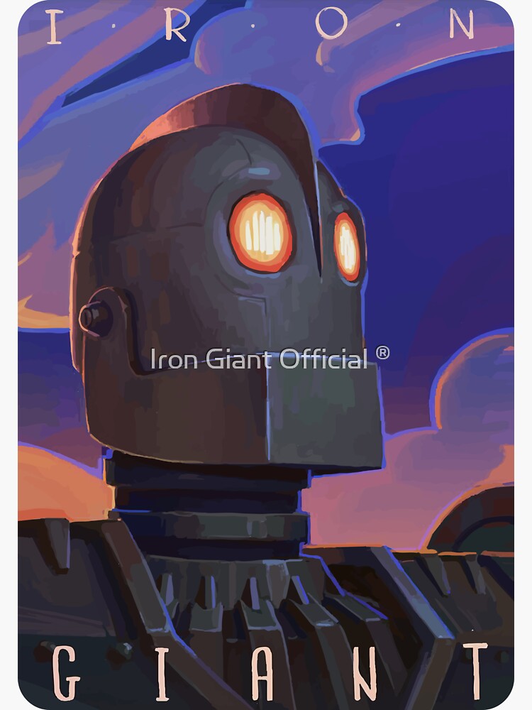 "Iron Giant" Sticker for Sale by Iron-Giant | Redbubble