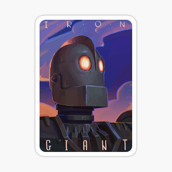 "Iron Giant" Sticker for Sale by Iron-Giant | Redbubble