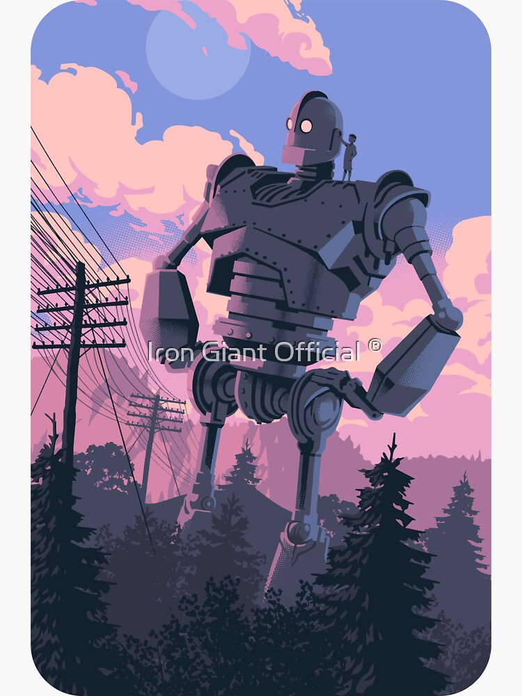 "Iron Giant" Sticker for Sale by Iron-Giant | Redbubble