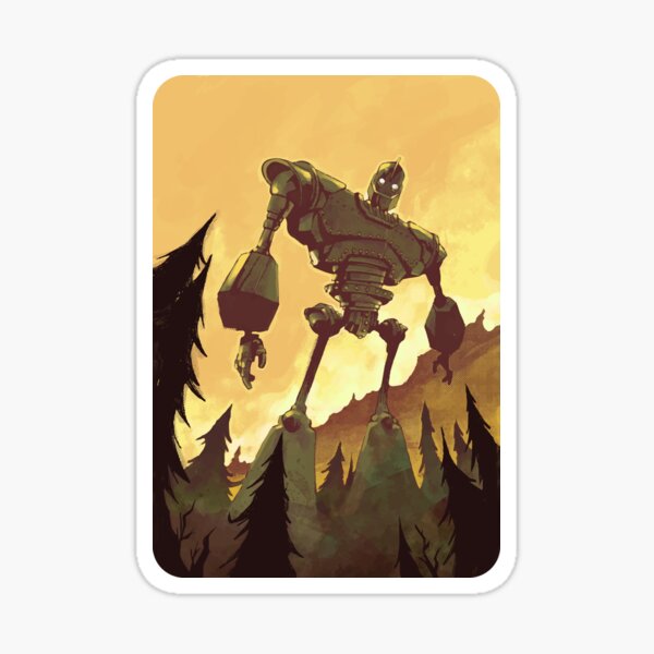 "Iron Giant" Sticker for Sale by Iron-Giant | Redbubble
