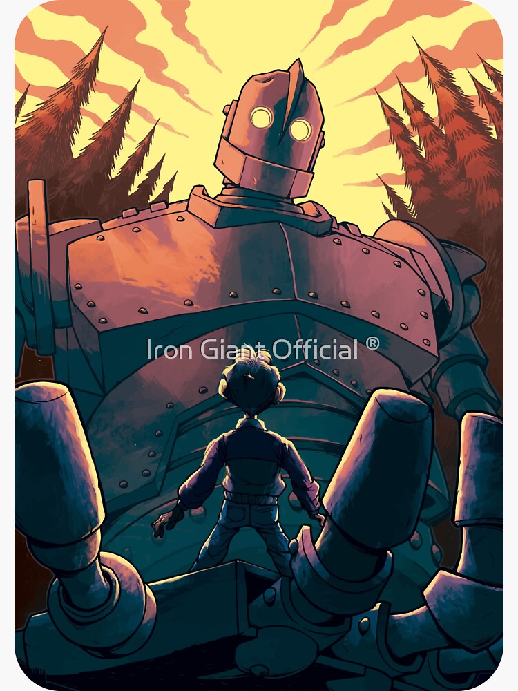 "Iron Giant" Sticker for Sale by Iron-Giant | Redbubble