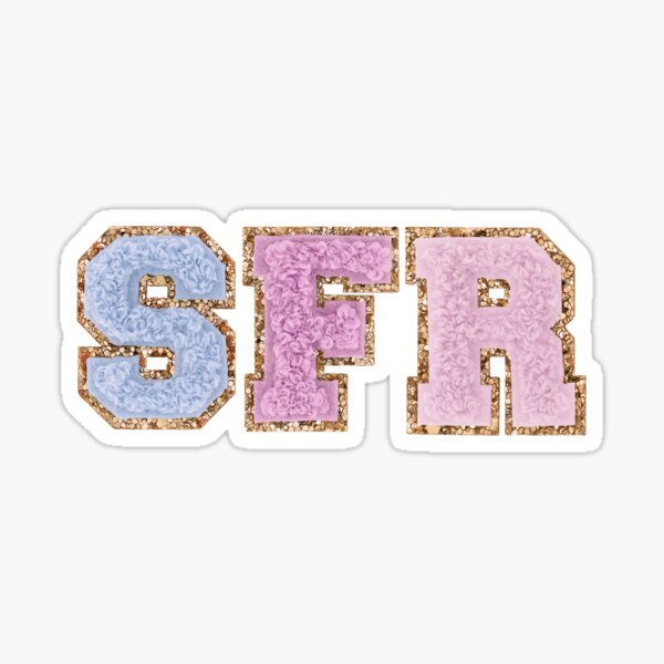 "sfr" Sticker for Sale by sydnirotenberg | Redbubble