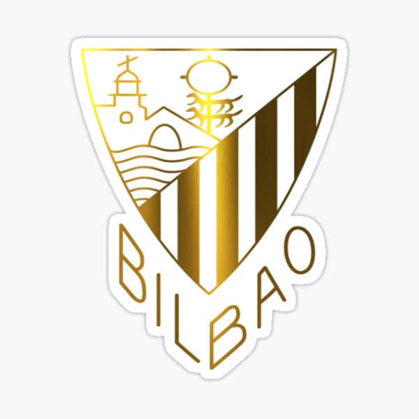 " Golden Bilbao heritage" Sticker for Sale by vectorfootball | Redbubble