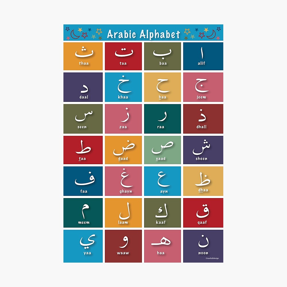 Connecting Arabic Alphabet