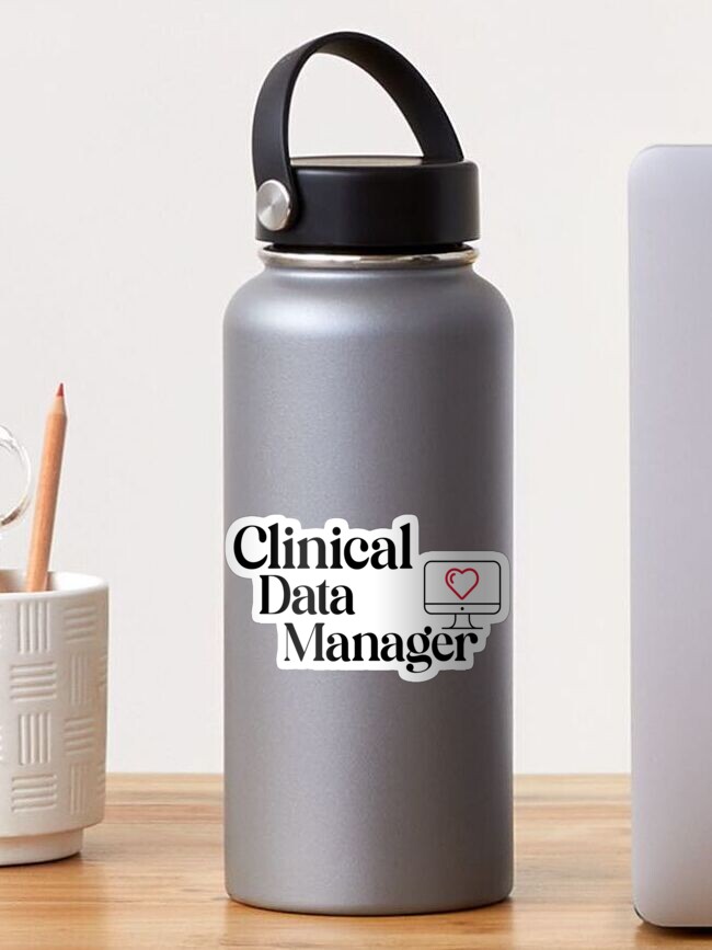 "Clinical Data Manager" Sticker for Sale by RrschDocDesign | Redbubble