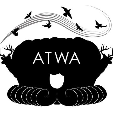 "ATWA" Sticker for Sale by FosterChild7 | Redbubble