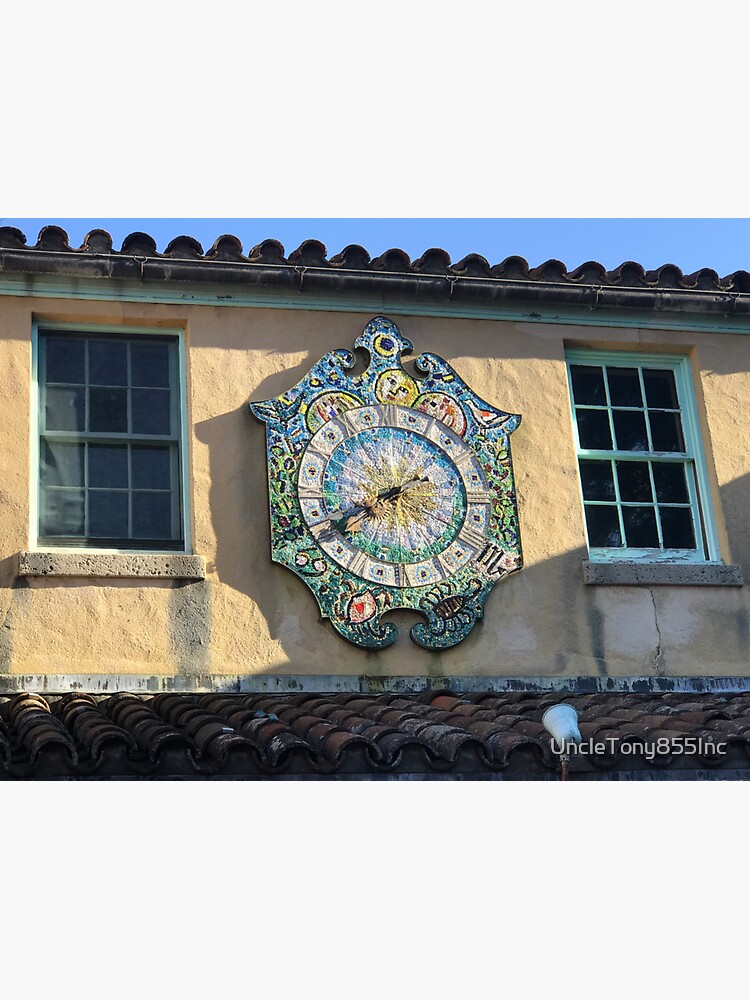 "HISTORIC CONSERVATORY CLOCK" Sticker for Sale by UncleTony855Inc ...