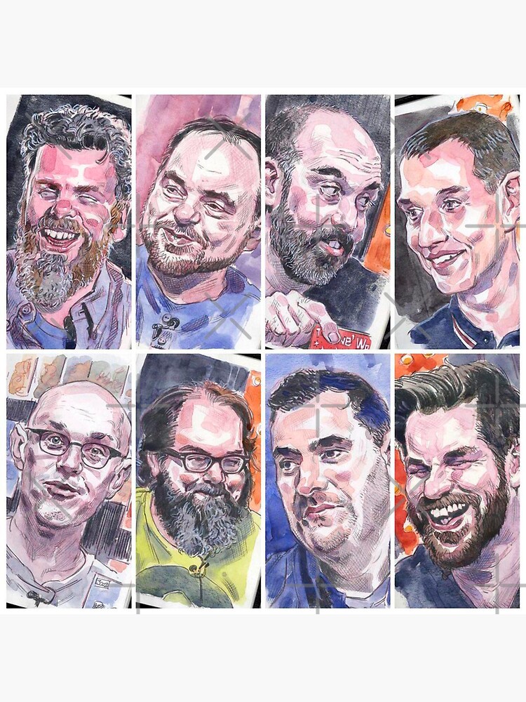 "RLM group portrait" Sticker for Sale by meme-stuff | Redbubble