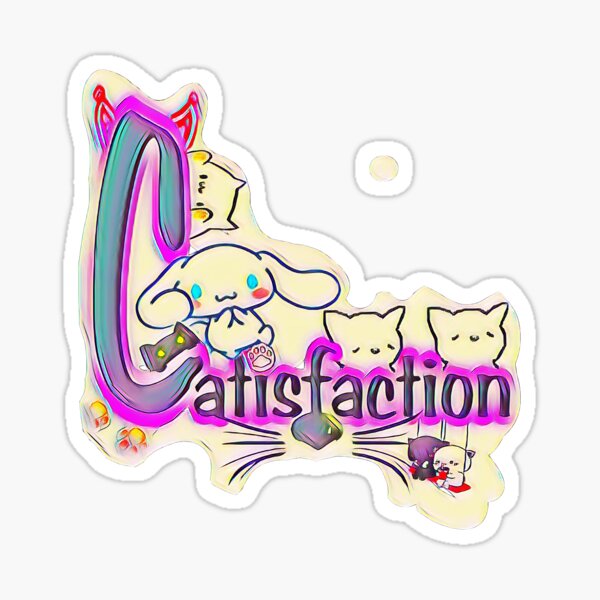 "cat's tribute lover for single people" Sticker for Sale by ratdesignos ...