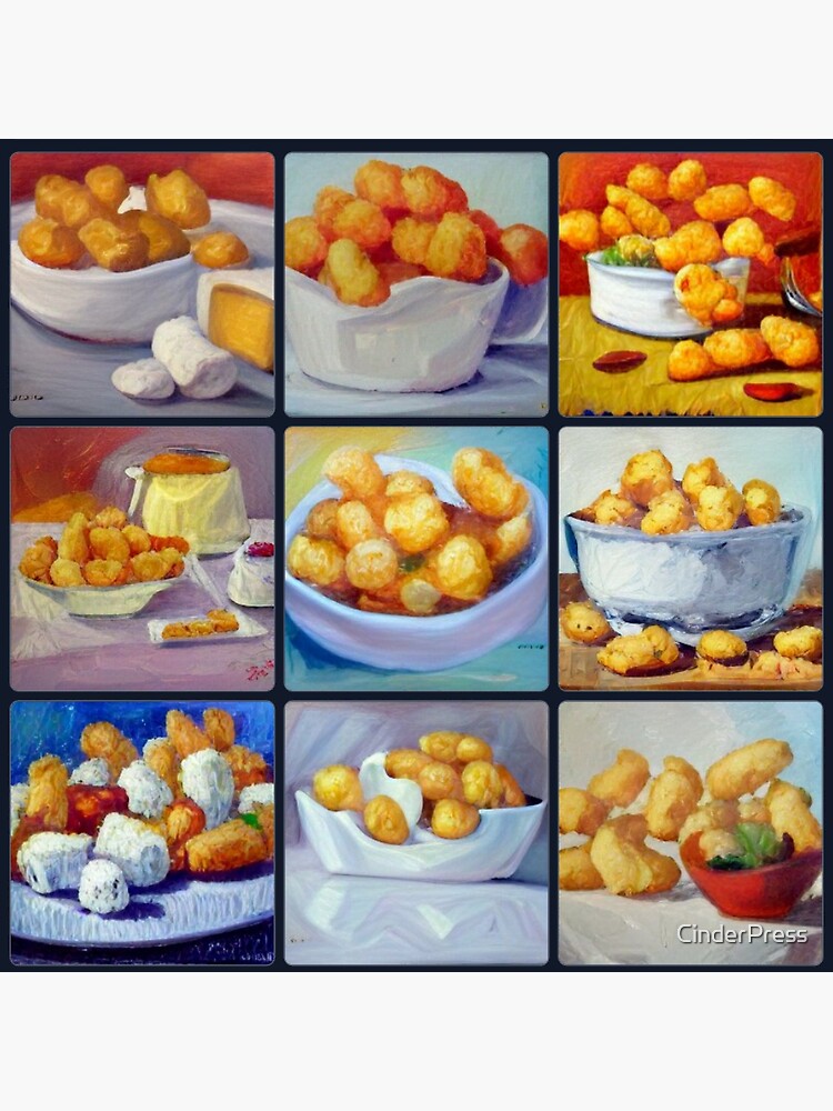 "Cheese Curds Pack" Poster for Sale by CinderPress | Redbubble