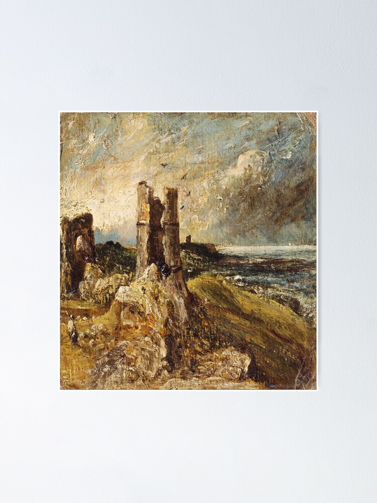 "John Constable Hadleigh Castle" Poster for Sale by Yacinshoping ...