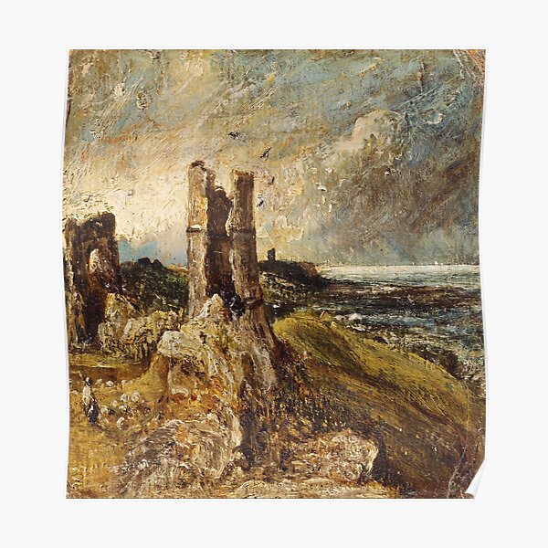 "John Constable Hadleigh Castle" Poster for Sale by Yacinshoping ...